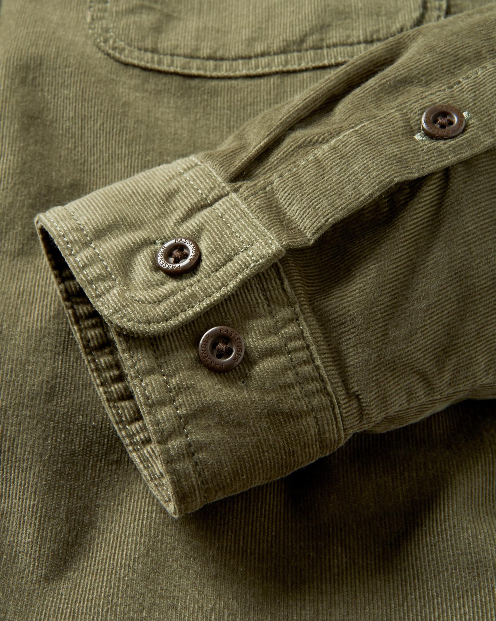 Backcountry Cord Light Shirt Dusty Olive – Passenger