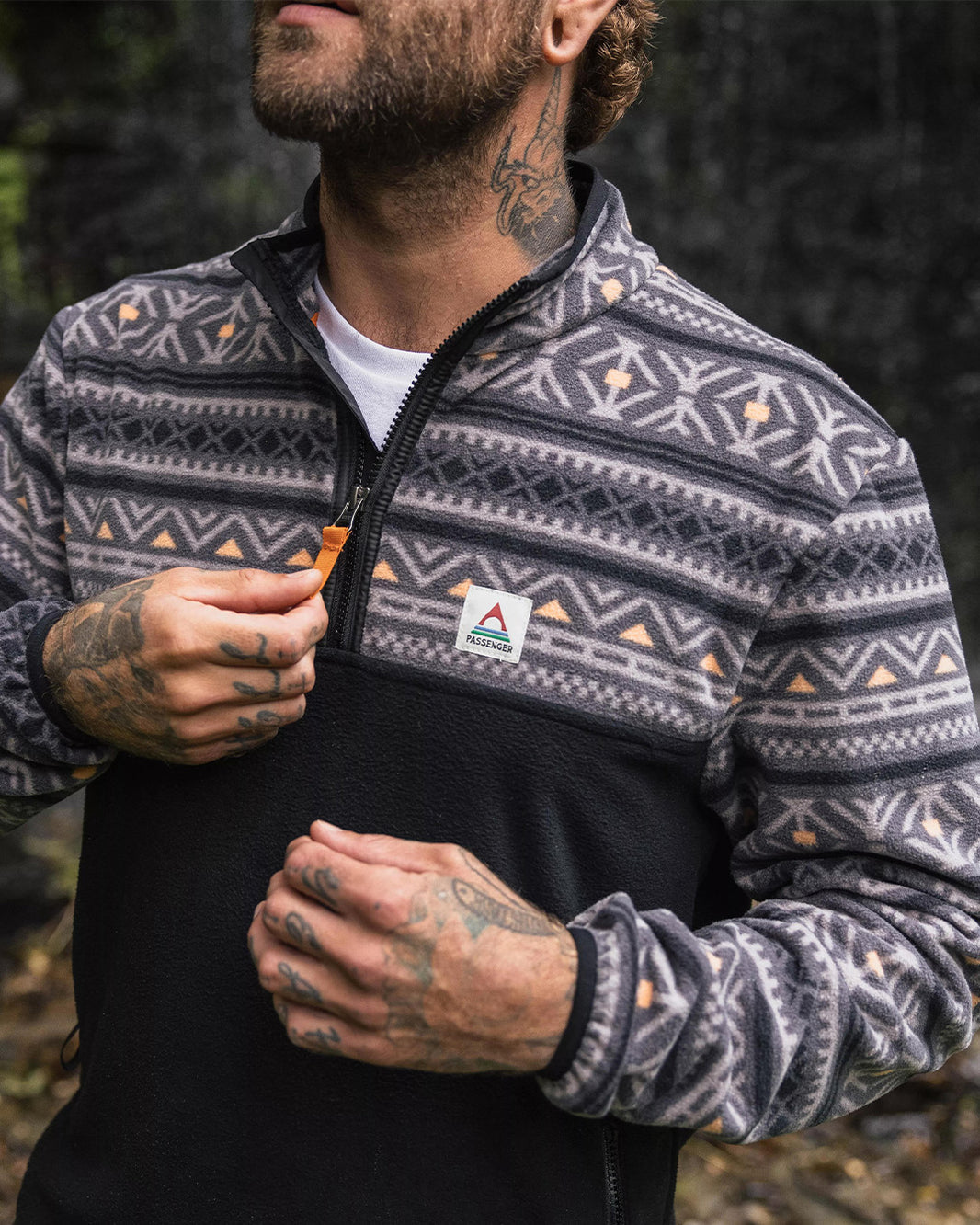 Men's Fleece Half zip – Passenger