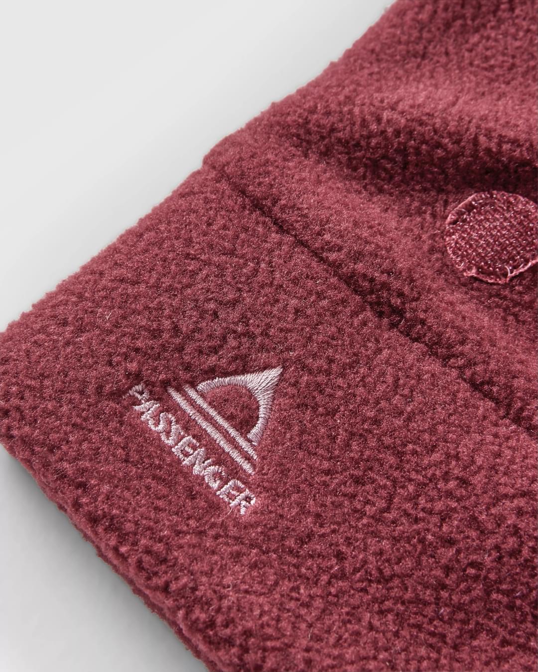 Stem Recycled Polar Convertible Mittens Wine – Passenger