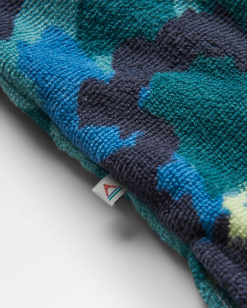 Tulum Recycled Towel Poncho Alpine Camo Khaki – Passenger