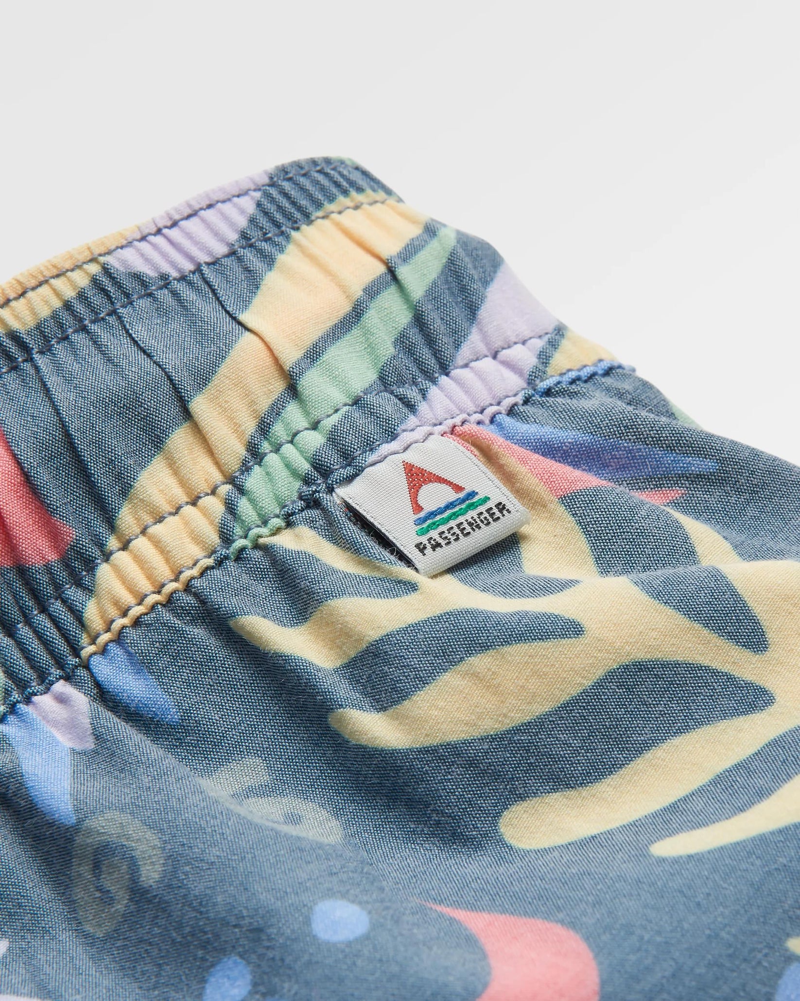 Way Out All Purpose Short Abstract Seaweed Tidal Blue – Passenger