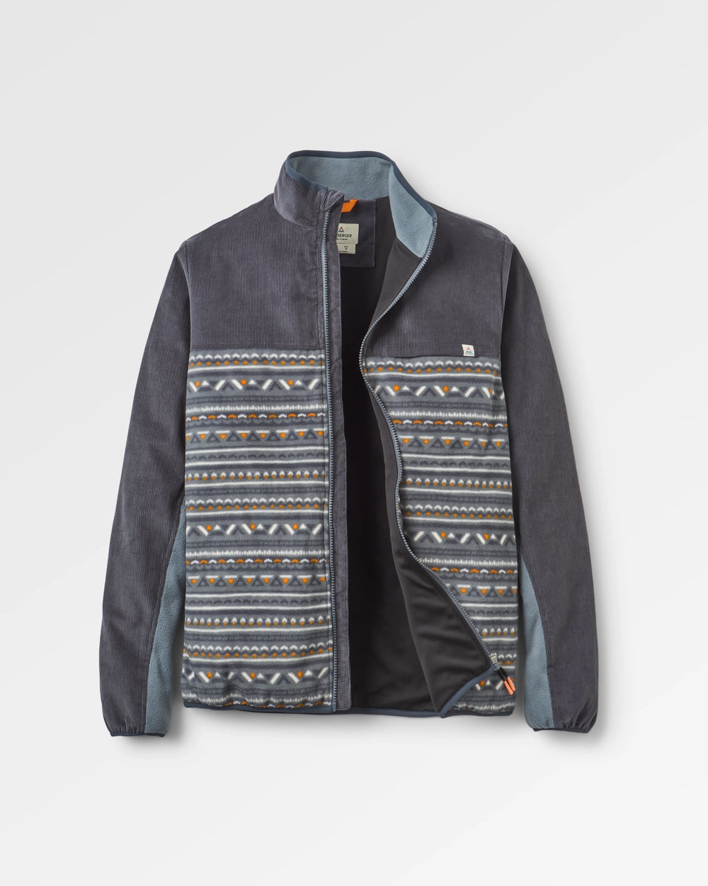 Somewhere Fleece Geo Tracks Charcoal – Passenger