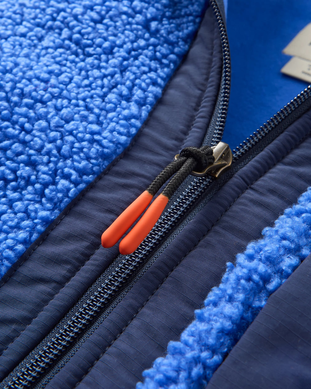Oak Teddy Long Line Fleece Electric Blue – Passenger