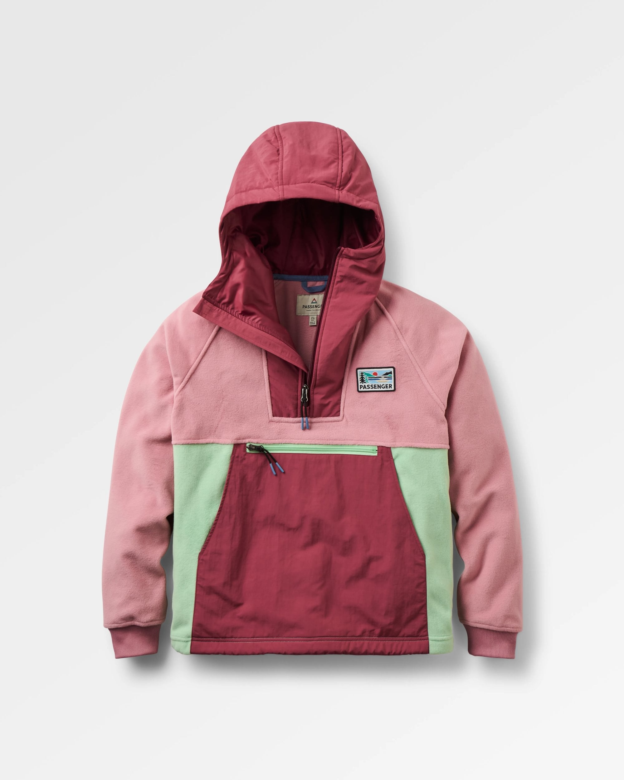 Alexander Hooded Polartec® Fleece Pink Haze – Passenger