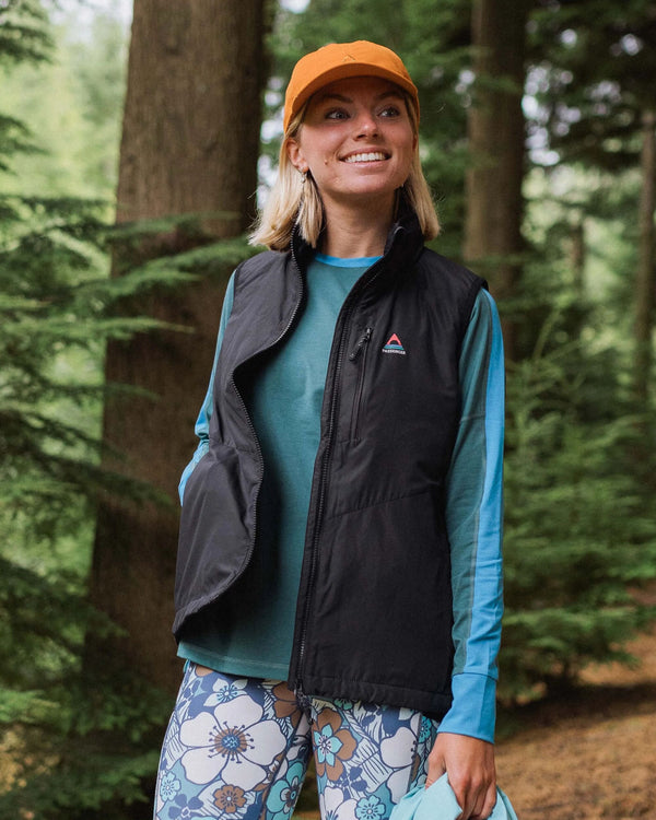Shasta Lightweight Recycled Thermore® Insulated Gilet Black – Passenger