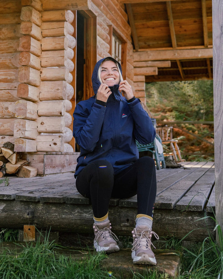 Rainstorm Recycled Waterproof Jacket Rich Navy – Passenger