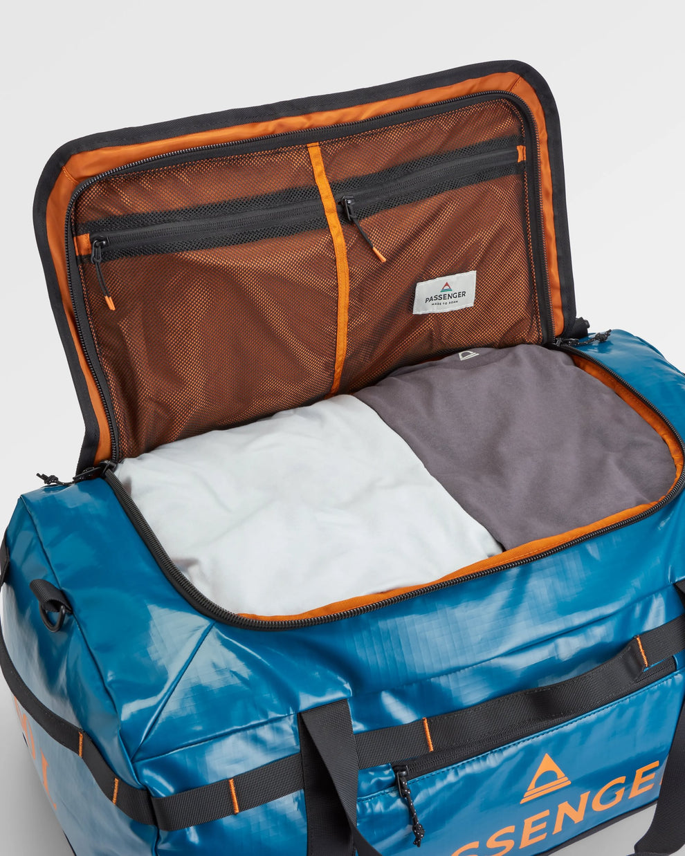 Roamer Recycled 60L Duffel Bag Tidal Blue – Passenger
