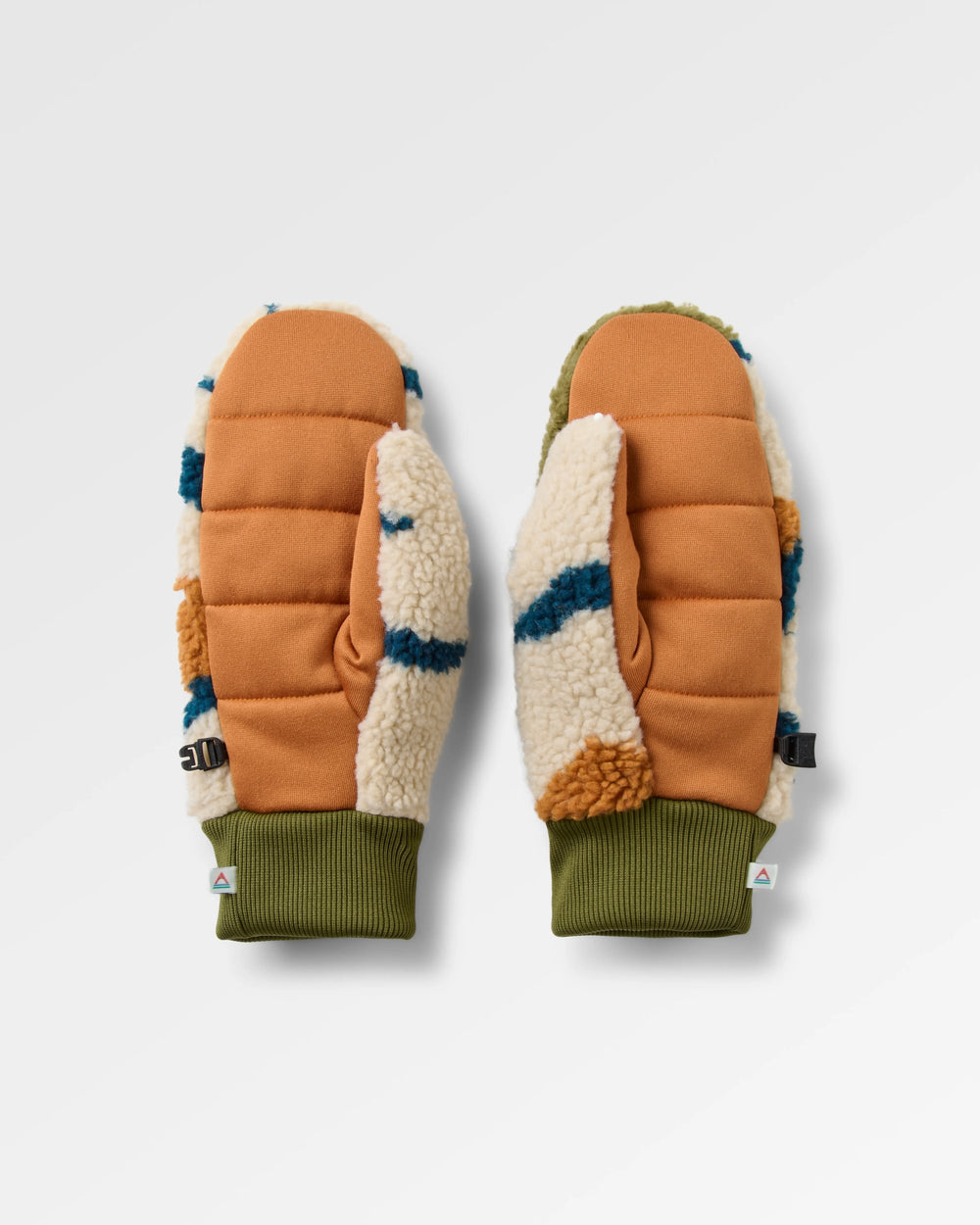 Avalanche Sherpa Mittens Abstract Trails Pebble Grey – Passenger