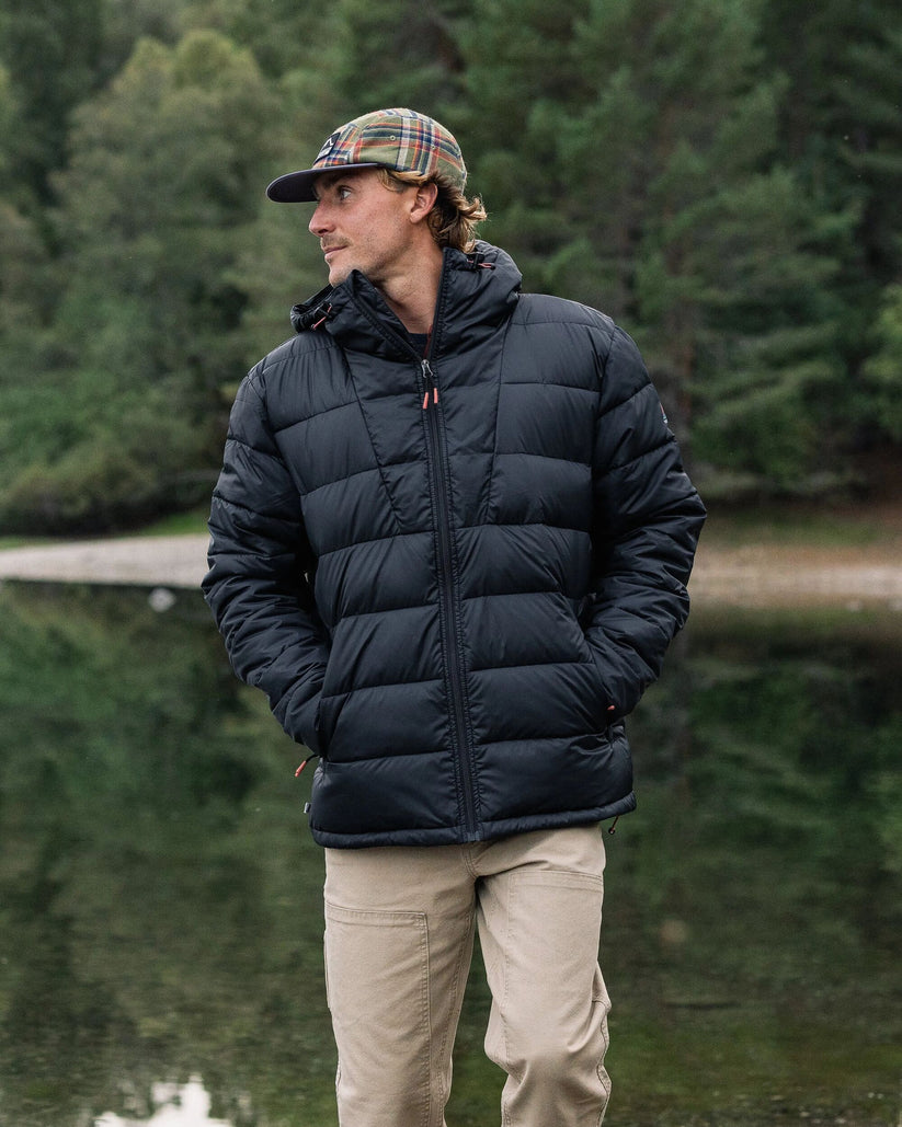 Flynn Recycled Insulated Jacket Black – Passenger