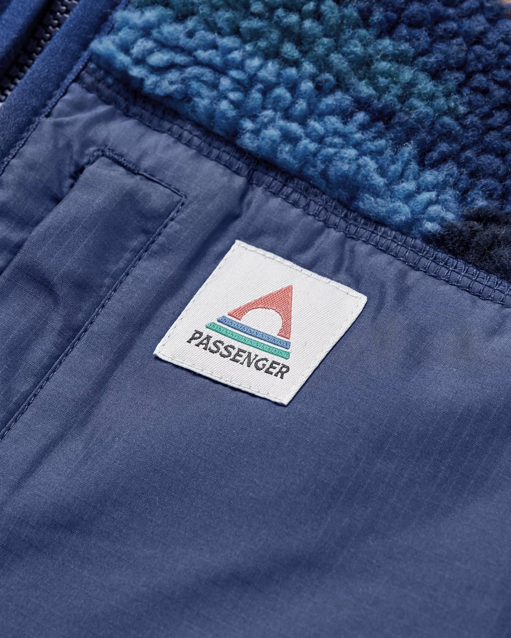 Offroad Recycled Sherpa 1/2 Zip Fleece Scenic Navy – Passenger