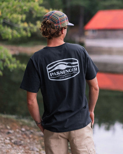 Rambler Recycled Cotton T-Shirt Black – Passenger