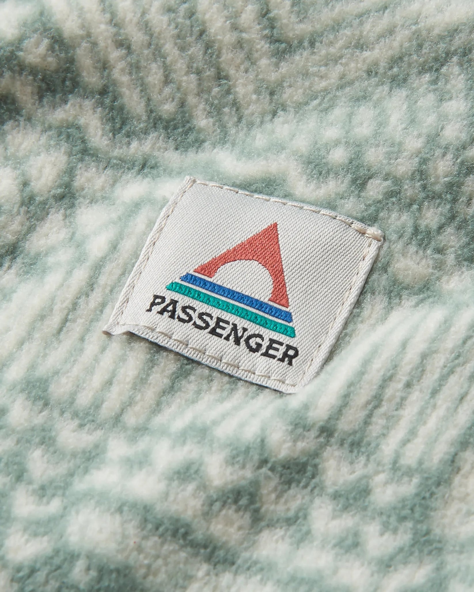 Sorrel Recycled Polar Fleece Vintage Patchwork Pistachio – Passenger