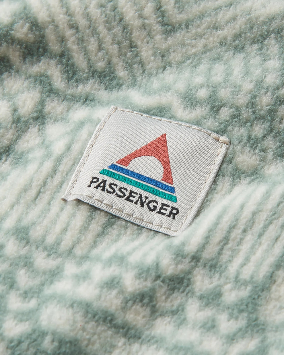 Sorrel Recycled Polar Fleece Vintage Patchwork Pistachio – Passenger