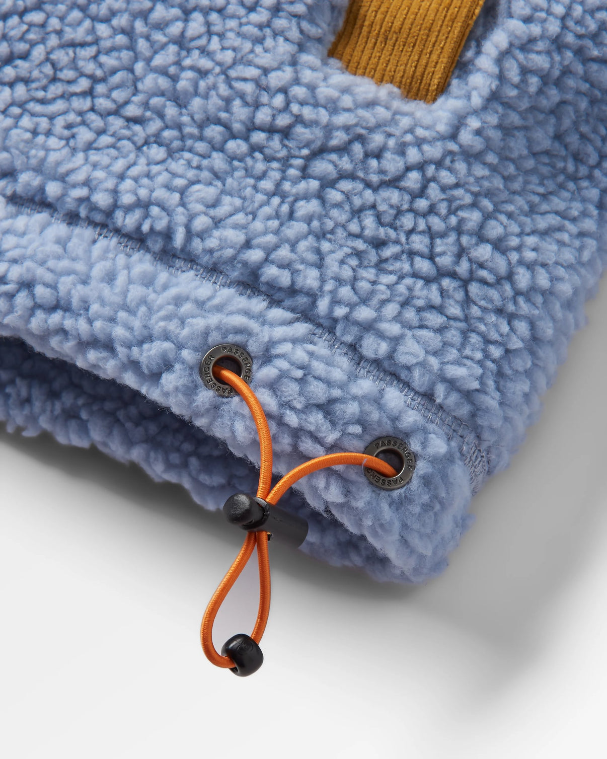 Create Recycled Deep-Pile Sherpa Fleece Blue Fog – Passenger