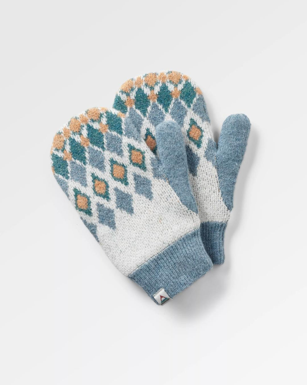 Wave Recycled Fleece Lined Mittens Vintage White – Passenger