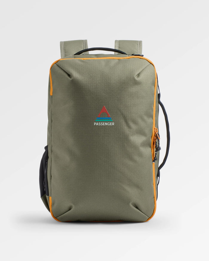 Wayfarer Recycled Backpack Duffel Khaki – Passenger