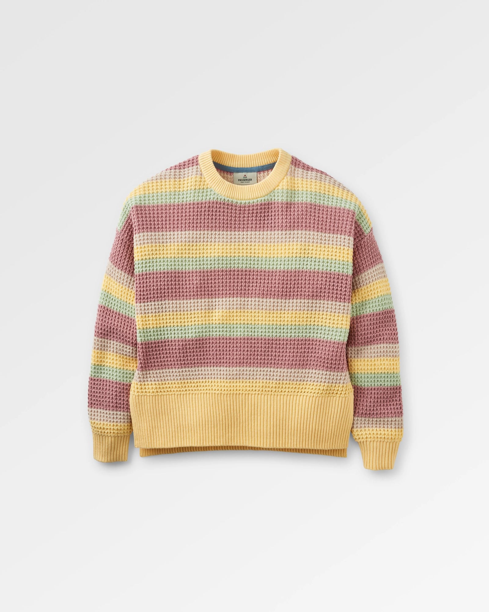 Reflection Stripey Jumper Pink Haze Multi Stripe – Passenger