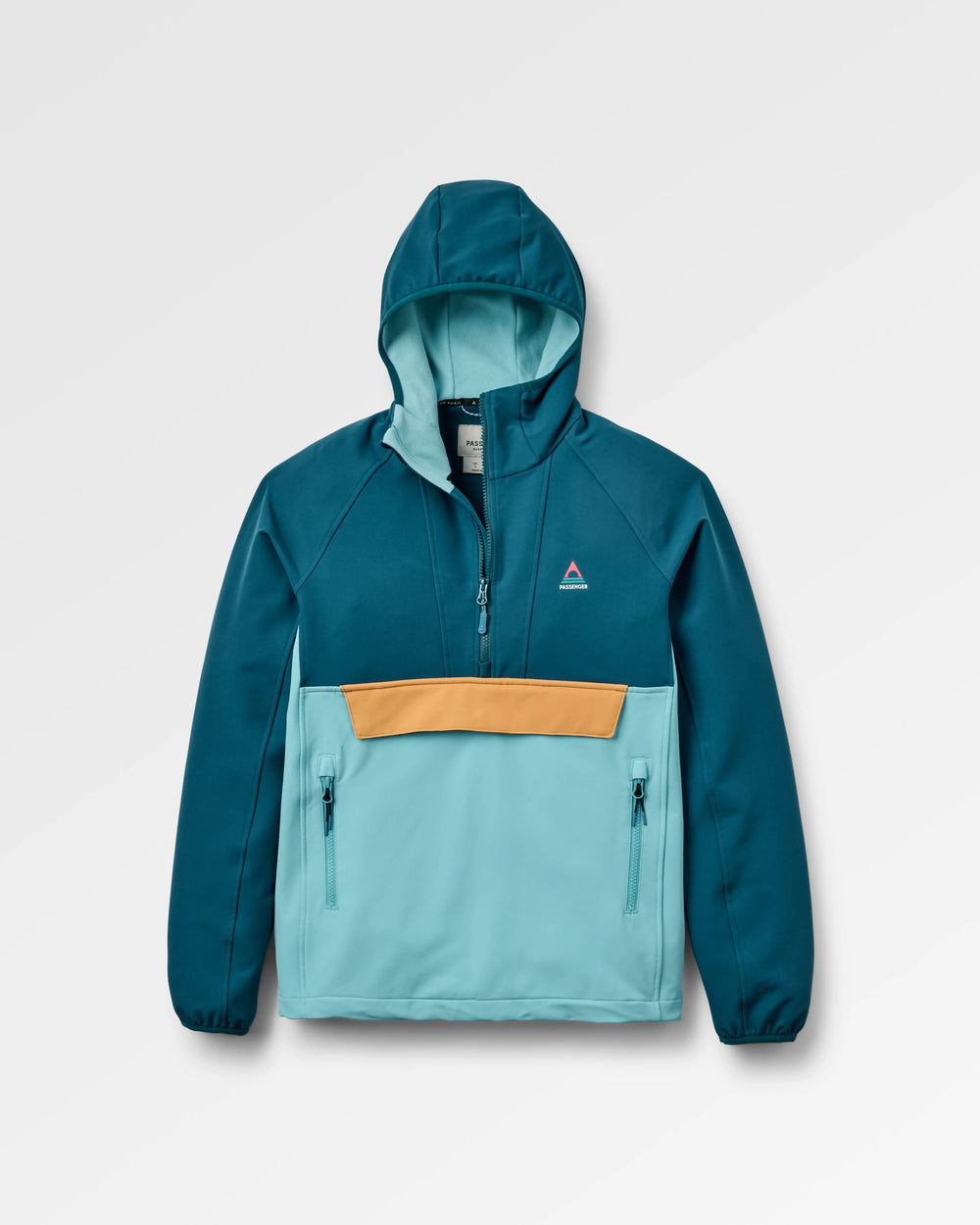 Ocean Softshell Anorak Retro Blue/Tidal Blue – Passenger