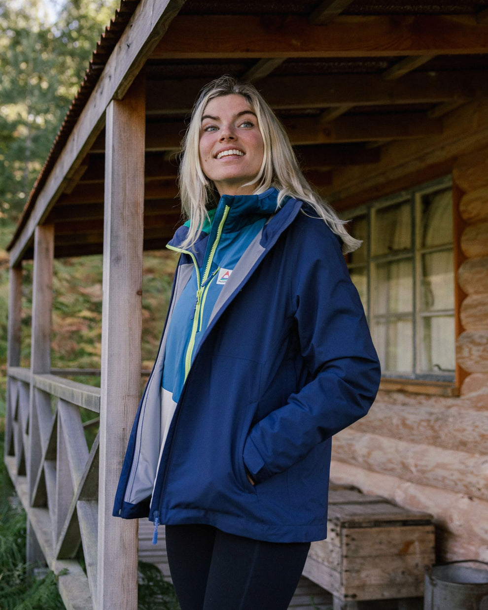 Rainstorm Recycled Waterproof Jacket Rich Navy – Passenger