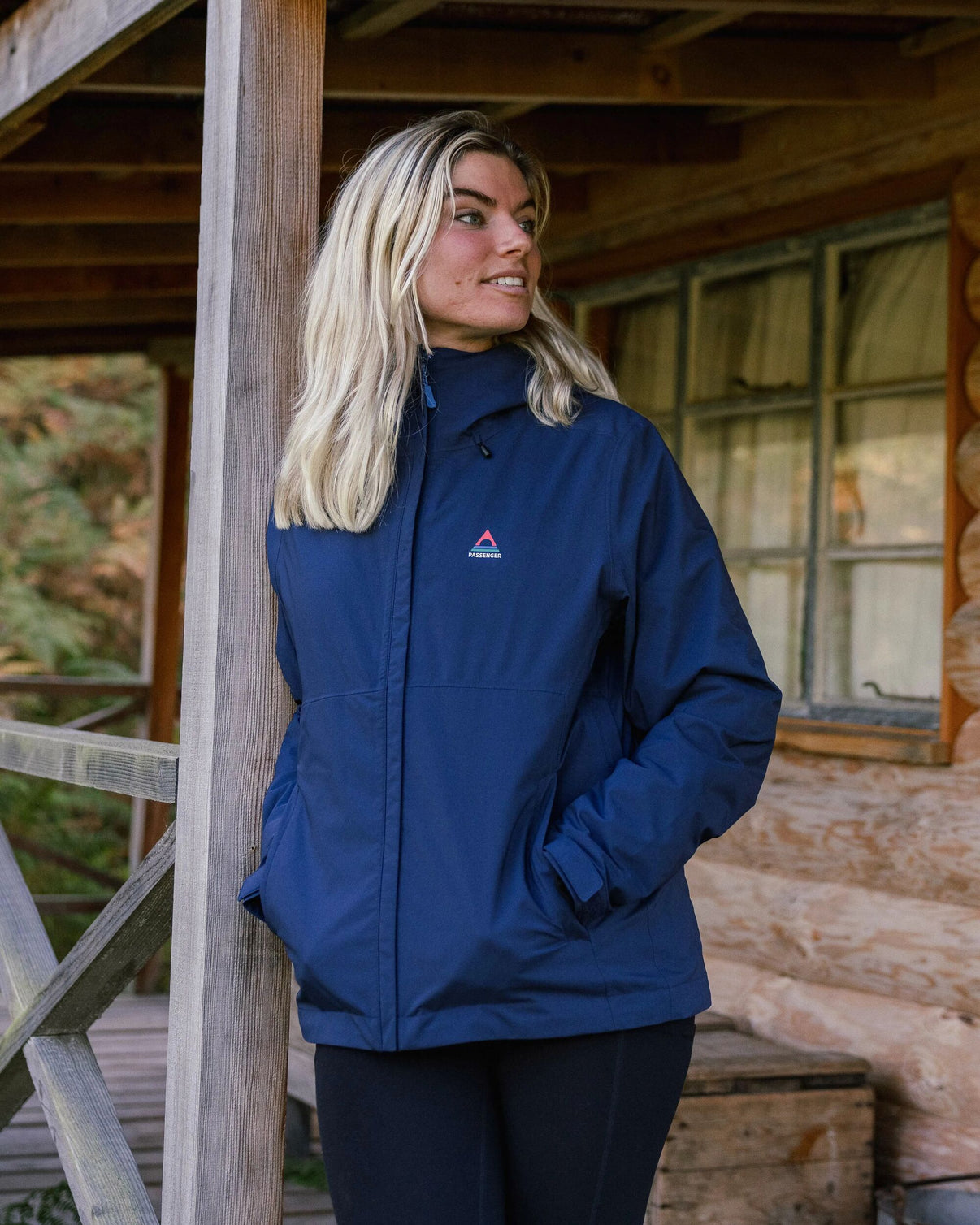 Rainstorm Recycled Waterproof Jacket Rich Navy – Passenger