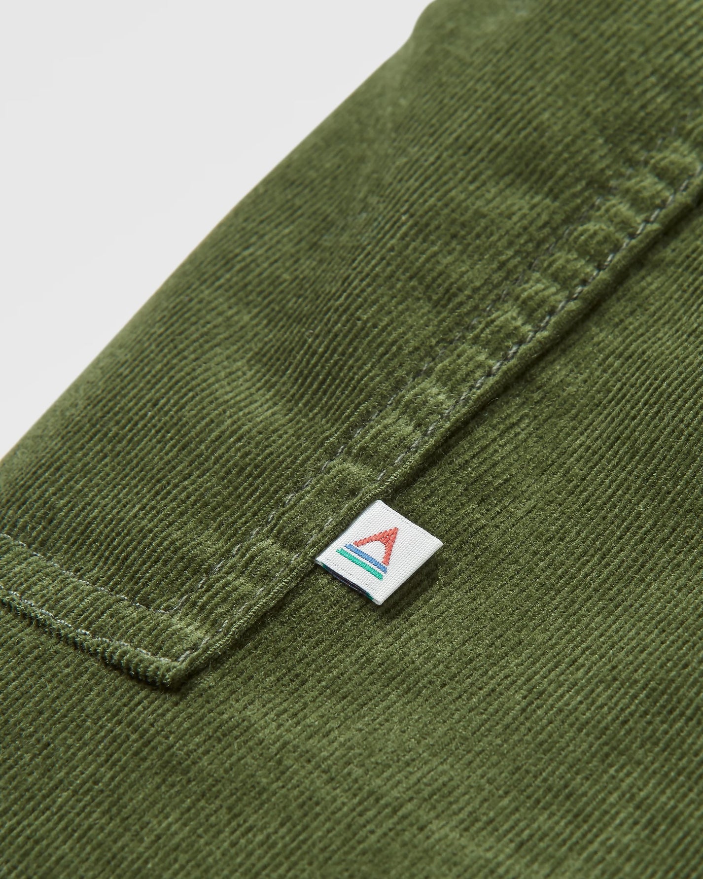 Someday Organic Cotton Corduroy Cropped Trouser Fir Tree – Passenger