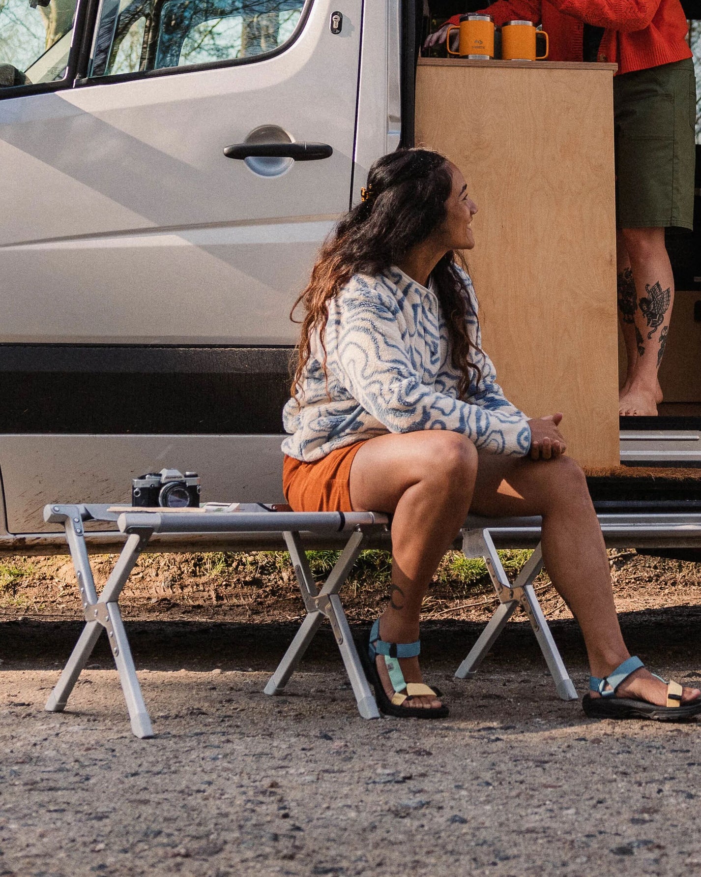 Dometic GO Compact Camp Bench Silt – Passenger