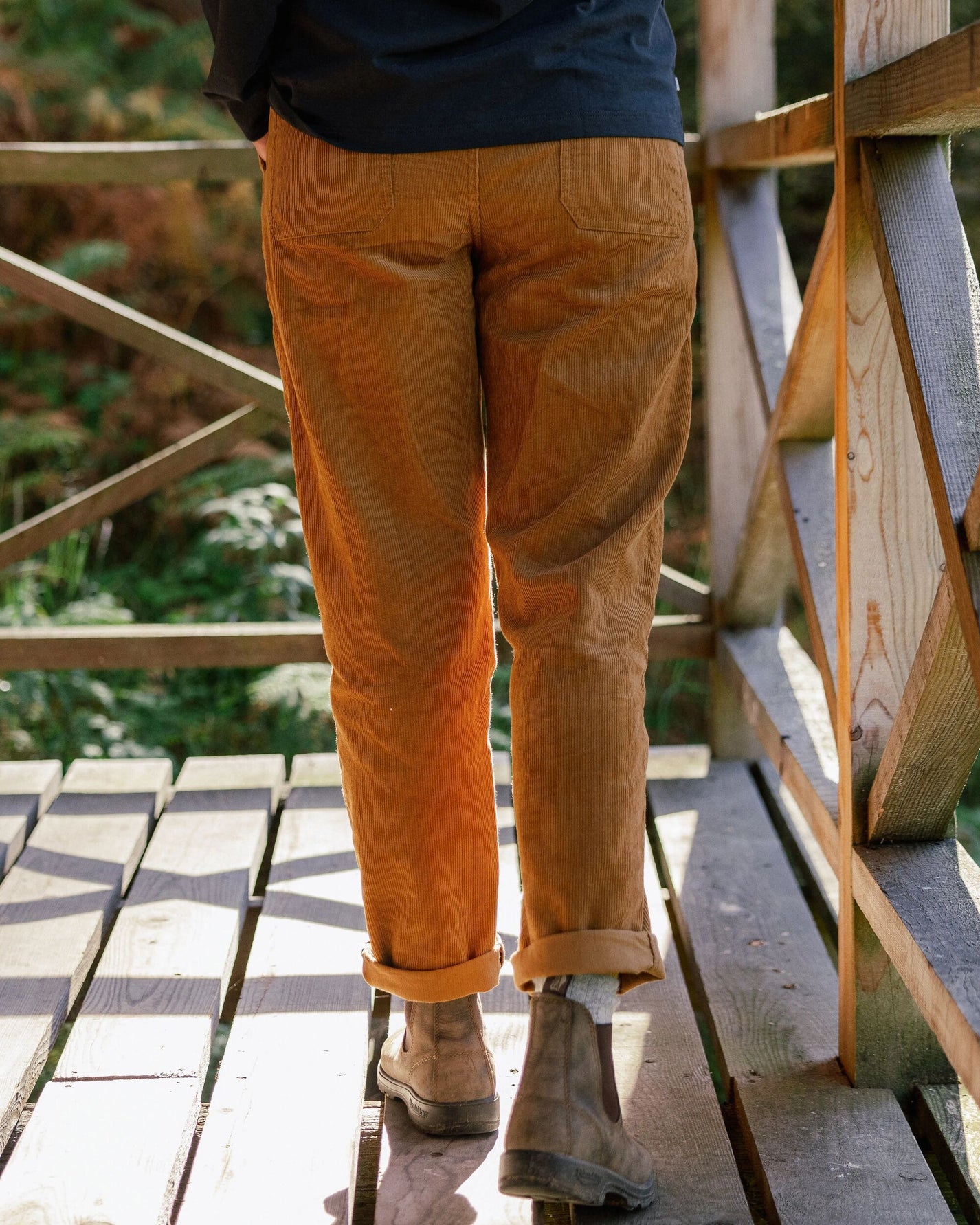 Compass Recycled Corduroy Trouser Coconut – Passenger