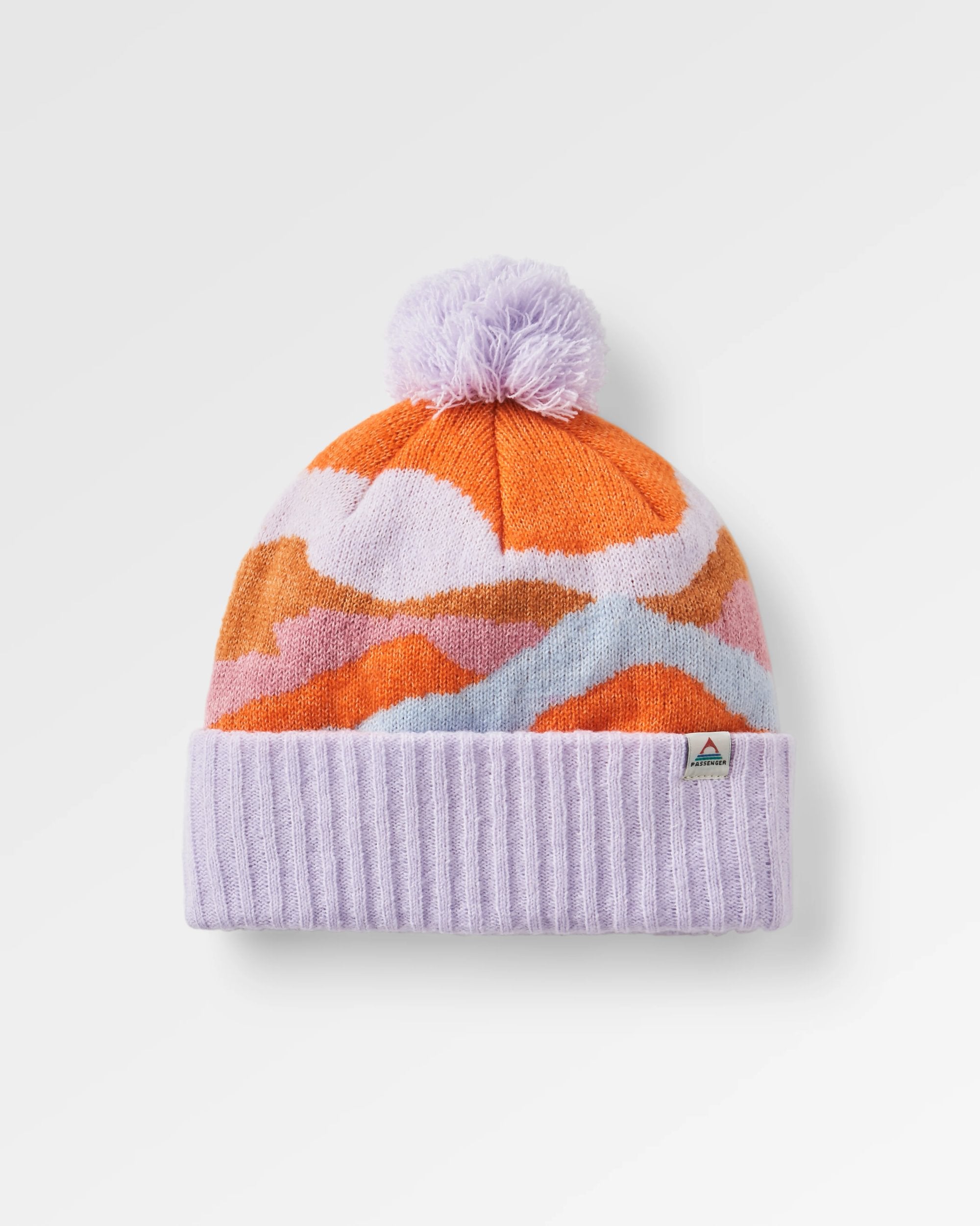 Scenic Bobble Beanie Scenic Sunrise Orange – Passenger