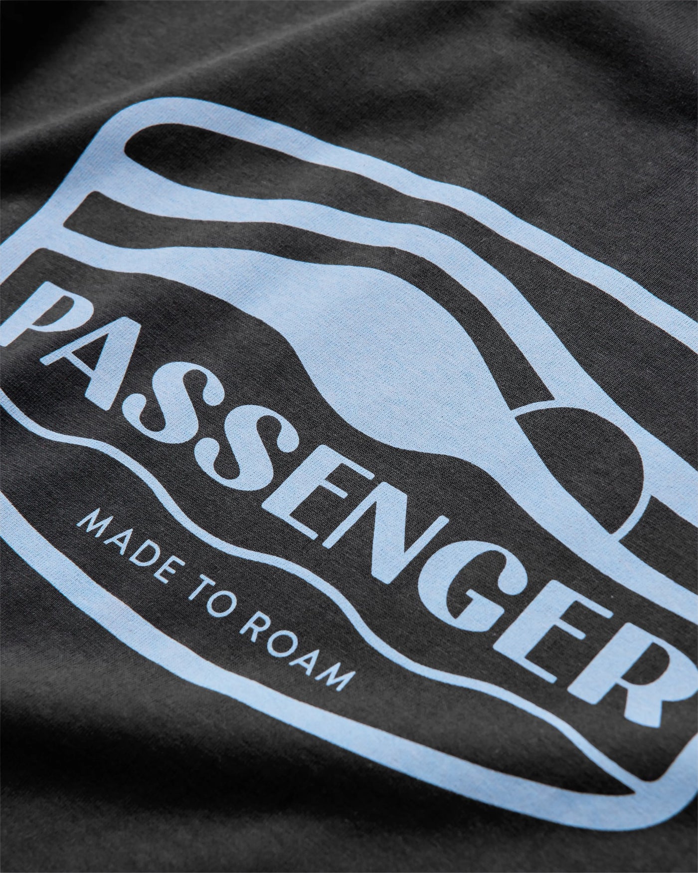Rambler Recycled Cotton T-Shirt Black – Passenger
