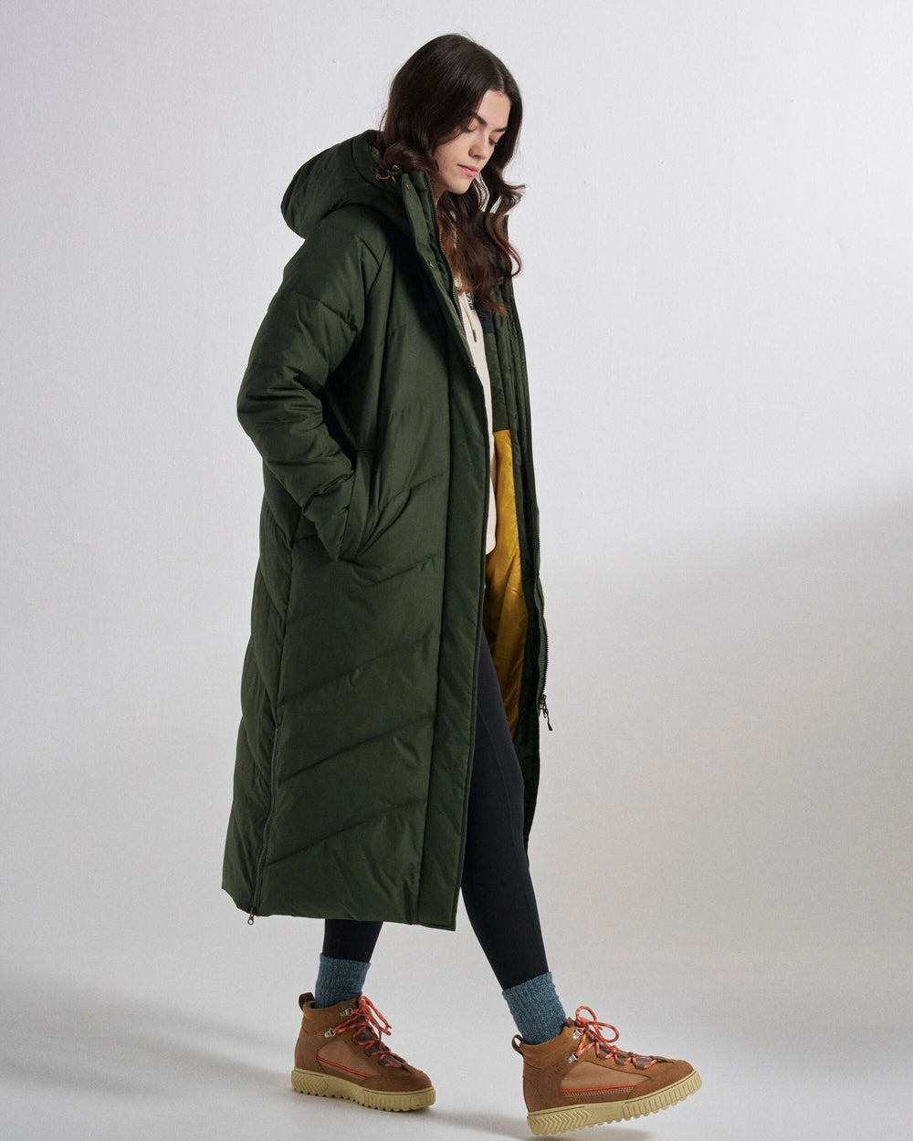 Tasman Long Insulated Jacket Fir Tree – Passenger