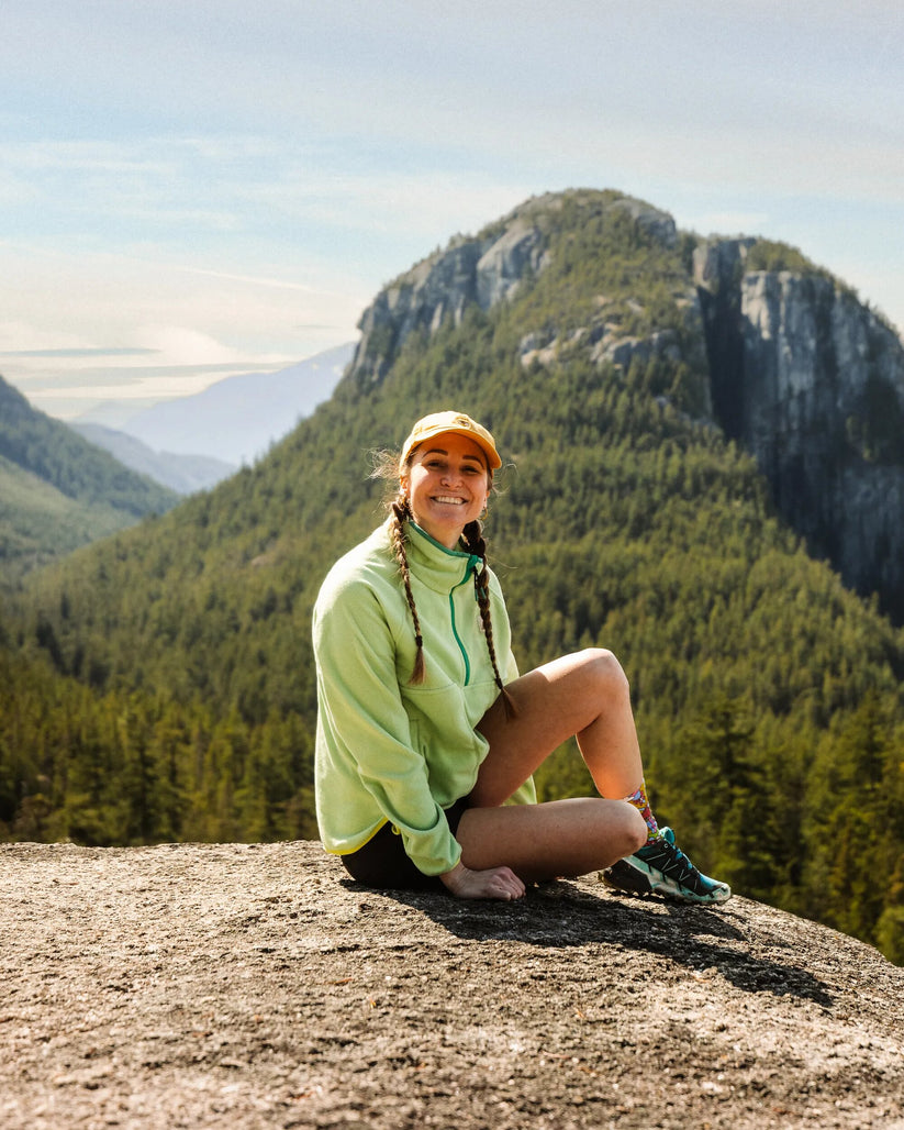 Sorrel Recycled Polar Fleece Green Fig – Passenger