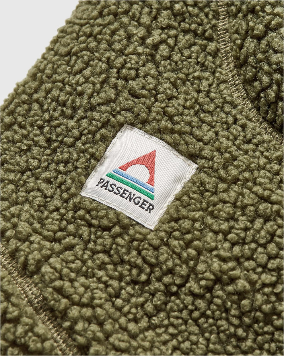 Snowdrift Recycled Fleece Hood Khaki – Passenger