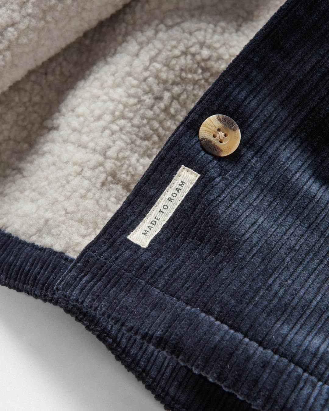 Flint Corduroy Overshirt Deep Navy – Passenger