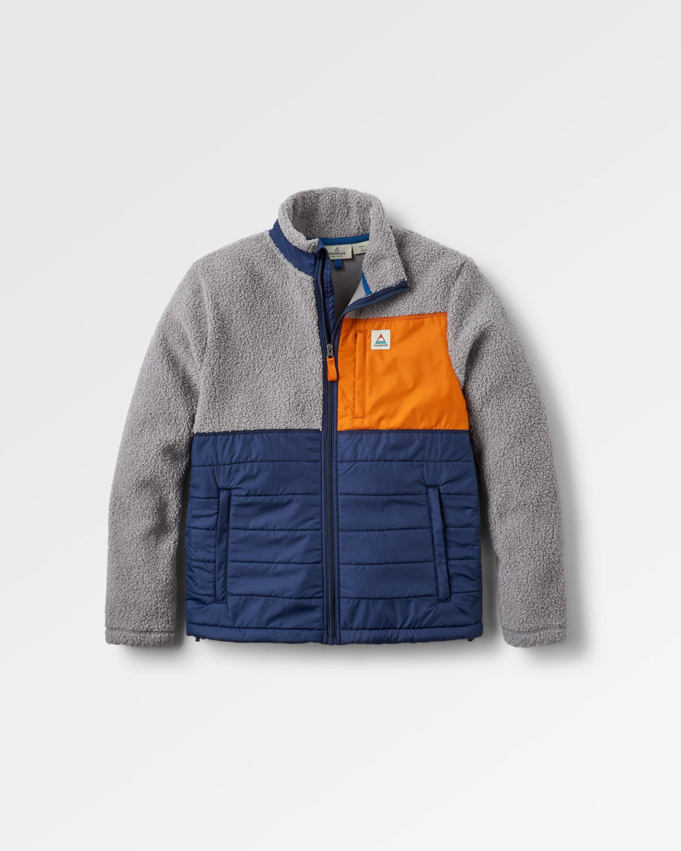 Born Explorer Recycled Polar-Lined Sherpa Fleece Steel Grey – Passenger