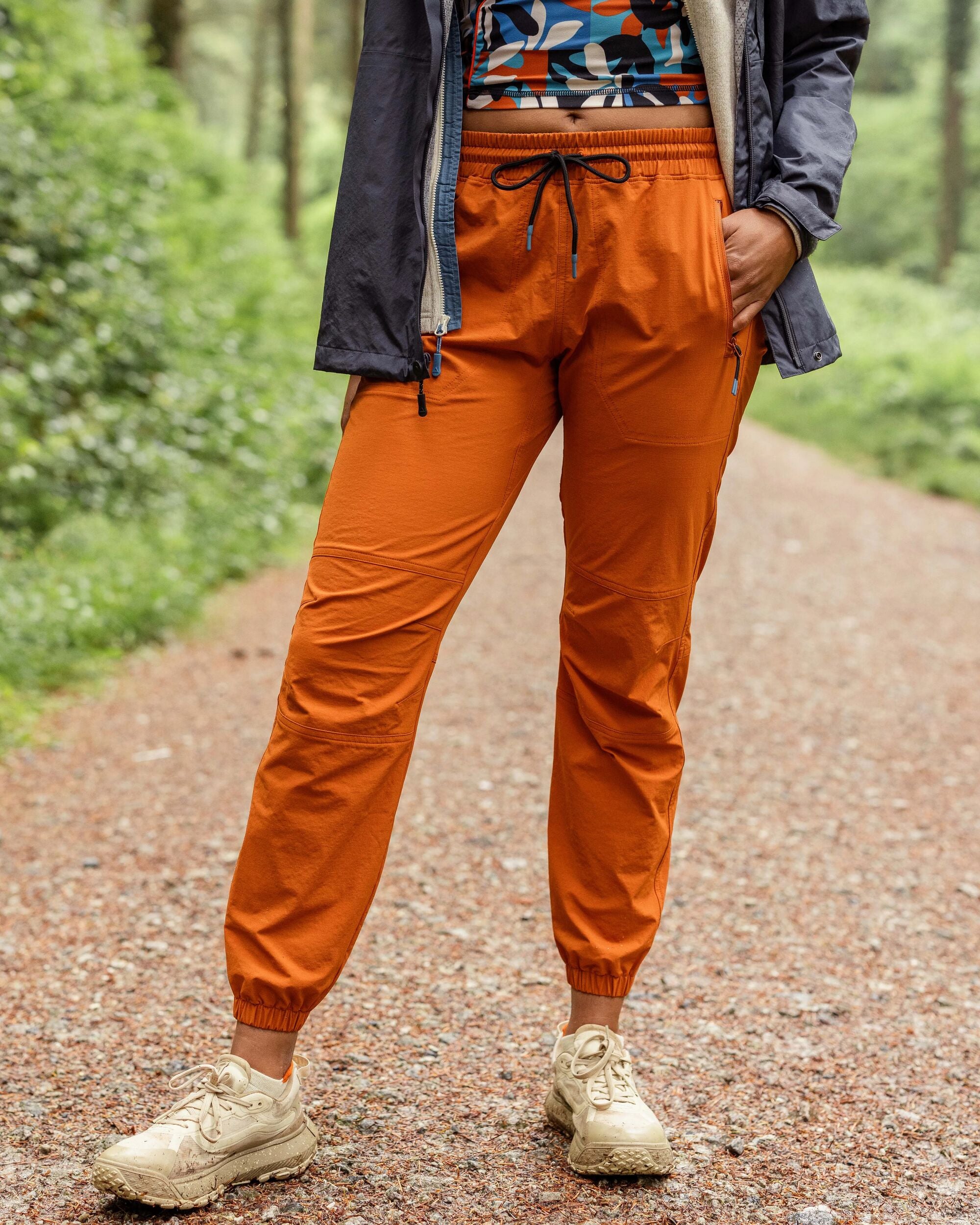 Sandstone Recycled Active Trail Jogger Sunset Orange – Passenger