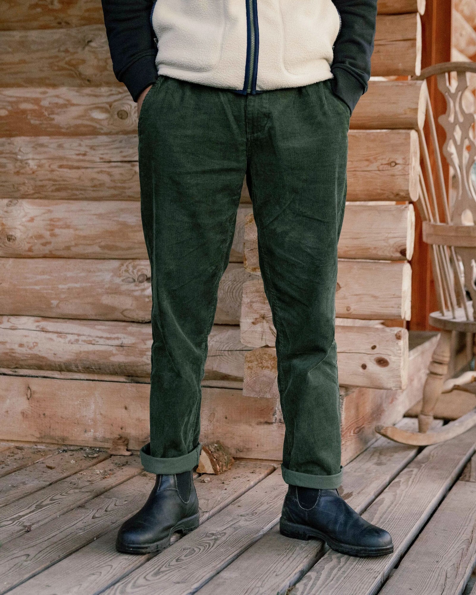 Adventurer Cord Trouser Fir Tree – Passenger