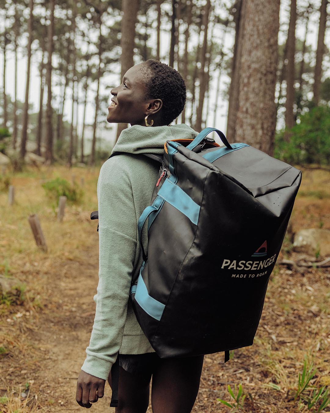 Road Trip 50L Duffel Backpack Black – Passenger