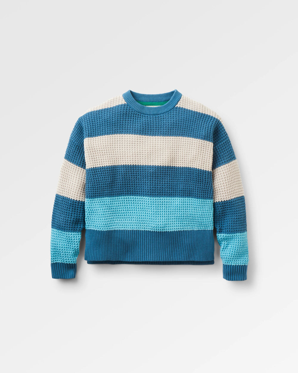 Reflection Stripey Jumper Stormy Blue/Retro Blue – Passenger