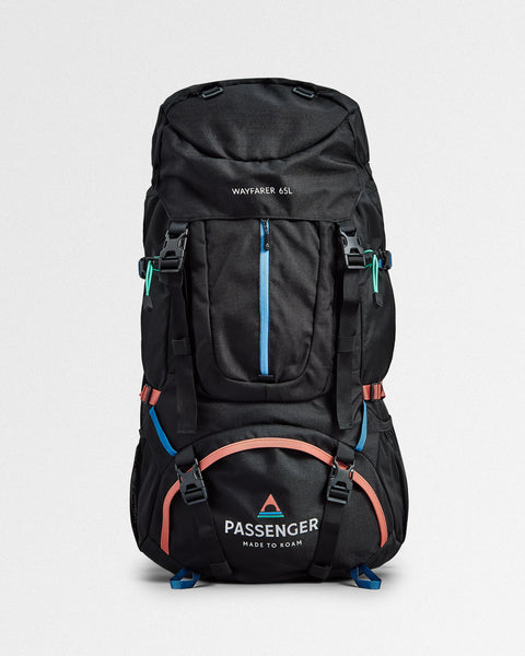 Wayfarer Recycled 65L Backpack - Black – Passenger