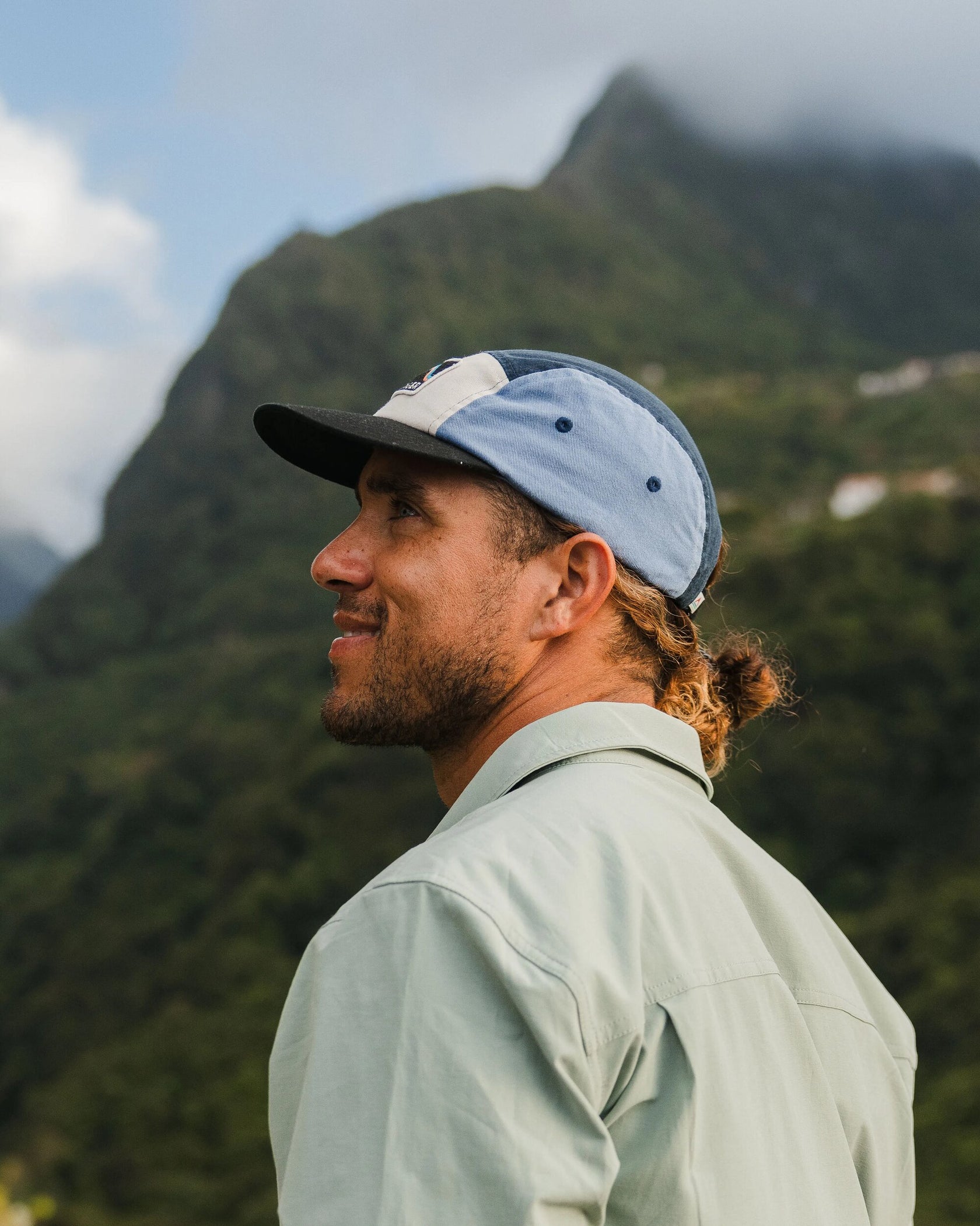 Made To Roam Recycled 5 Panel Cap Charcoal Multi – Passenger