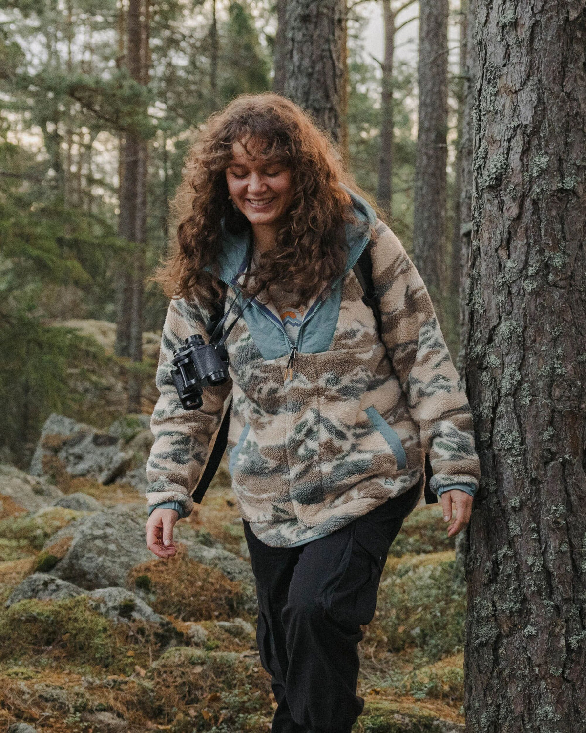 Beaumont Sherpa Hooded Fleece Mount Scenic Oatmeal – Passenger