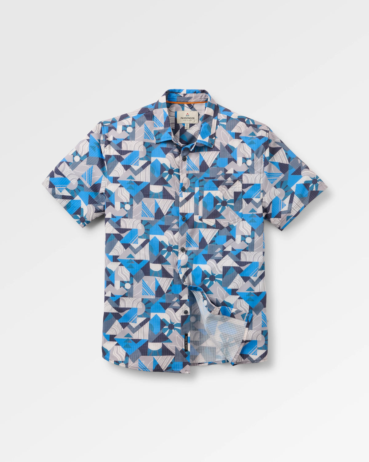 365 Active Shirt Sun Patch Marine Blue – Passenger