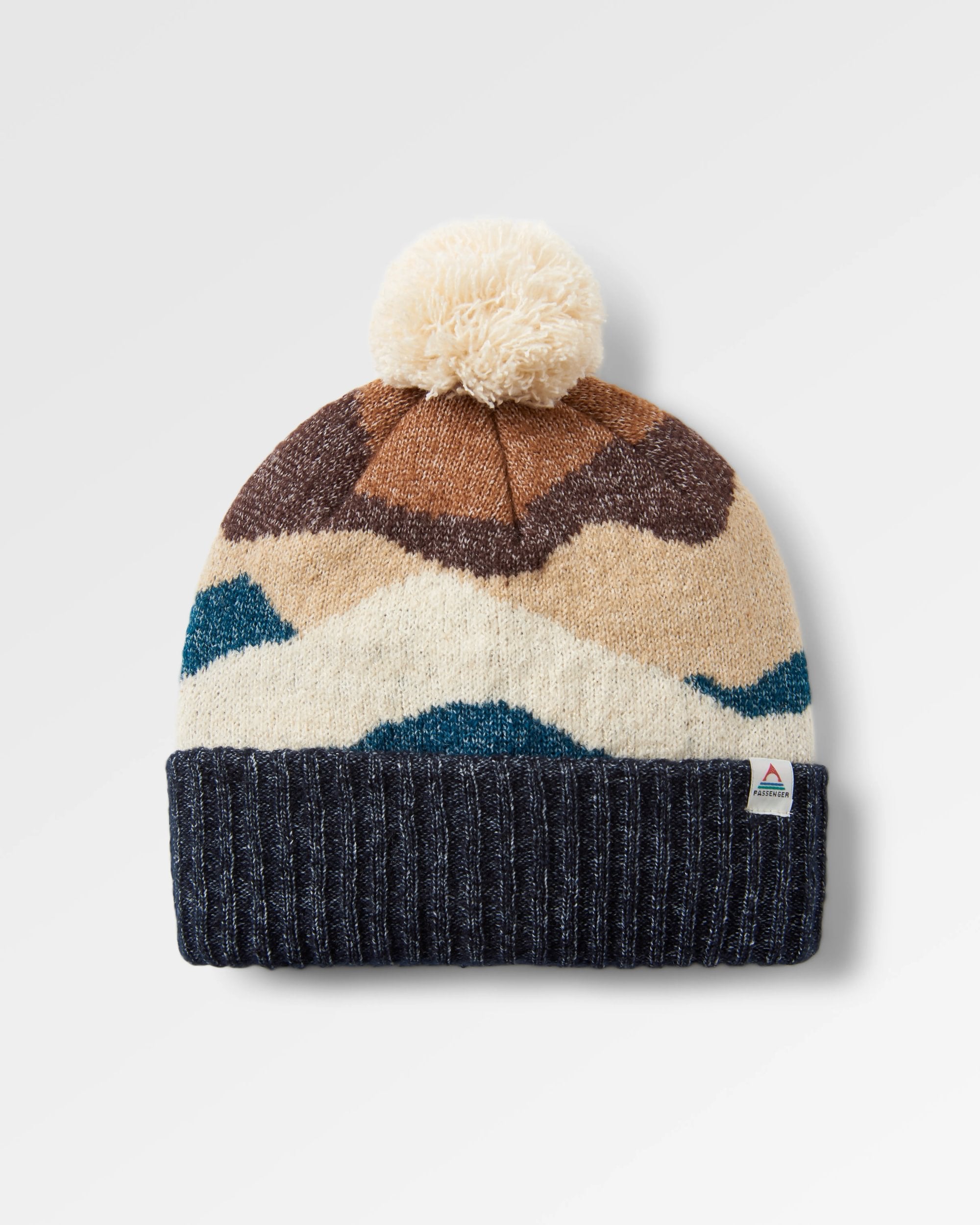 Scenic Recycled Bobble Hat Scenic Toffee – Passenger