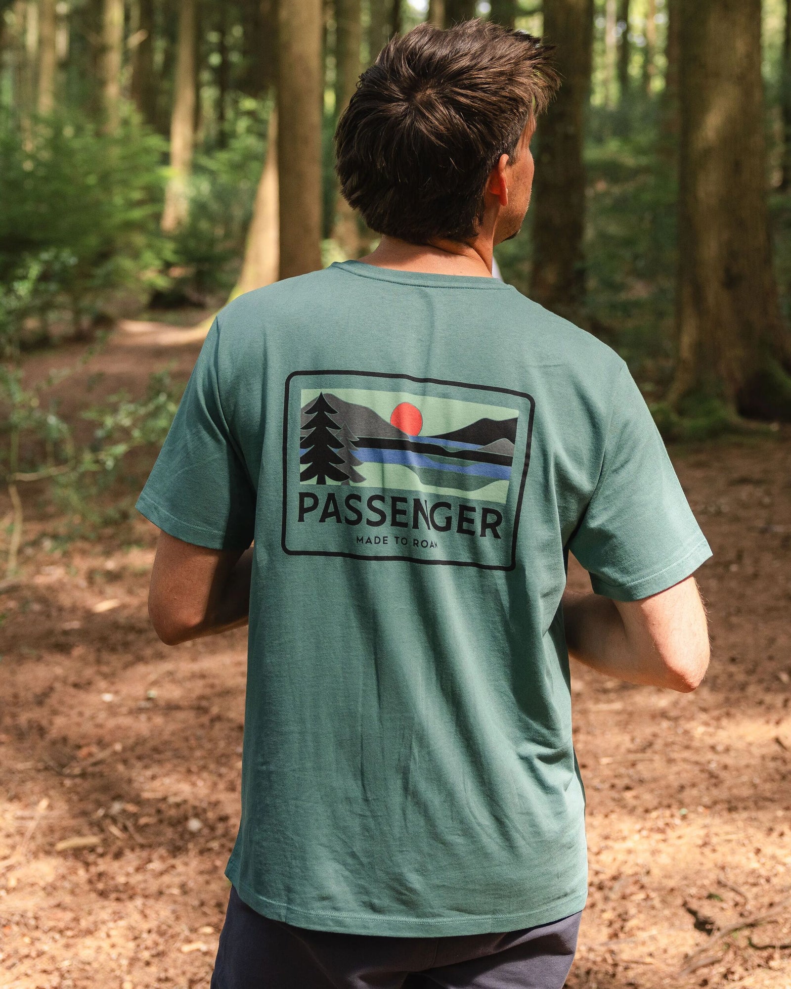 Roamer Men's T-Shirt Deep Ocean – Passenger
