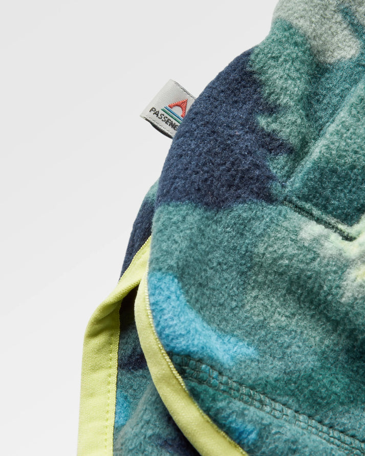 Sorrel Recycled Polar Fleece Alpine Camo Rain Forest – Passenger