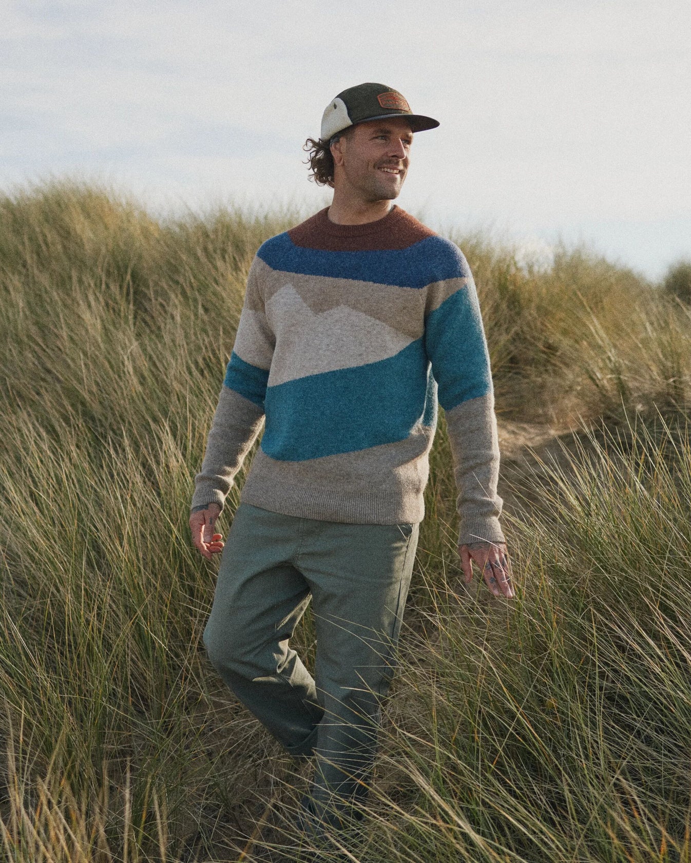 Panorama Knitted Jumper Scenic Toffee – Passenger
