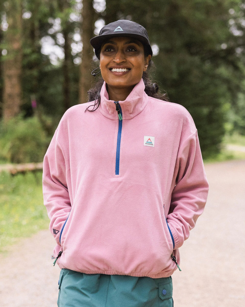 Ayla Recycled Micro Polartec® Fleece Pink Haze – Passenger