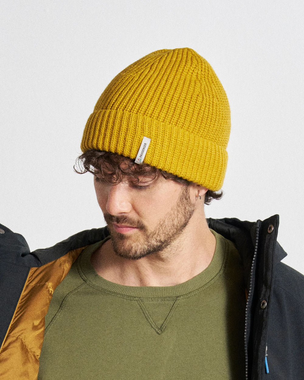 Compass Beanie Mustard Yellow – Passenger