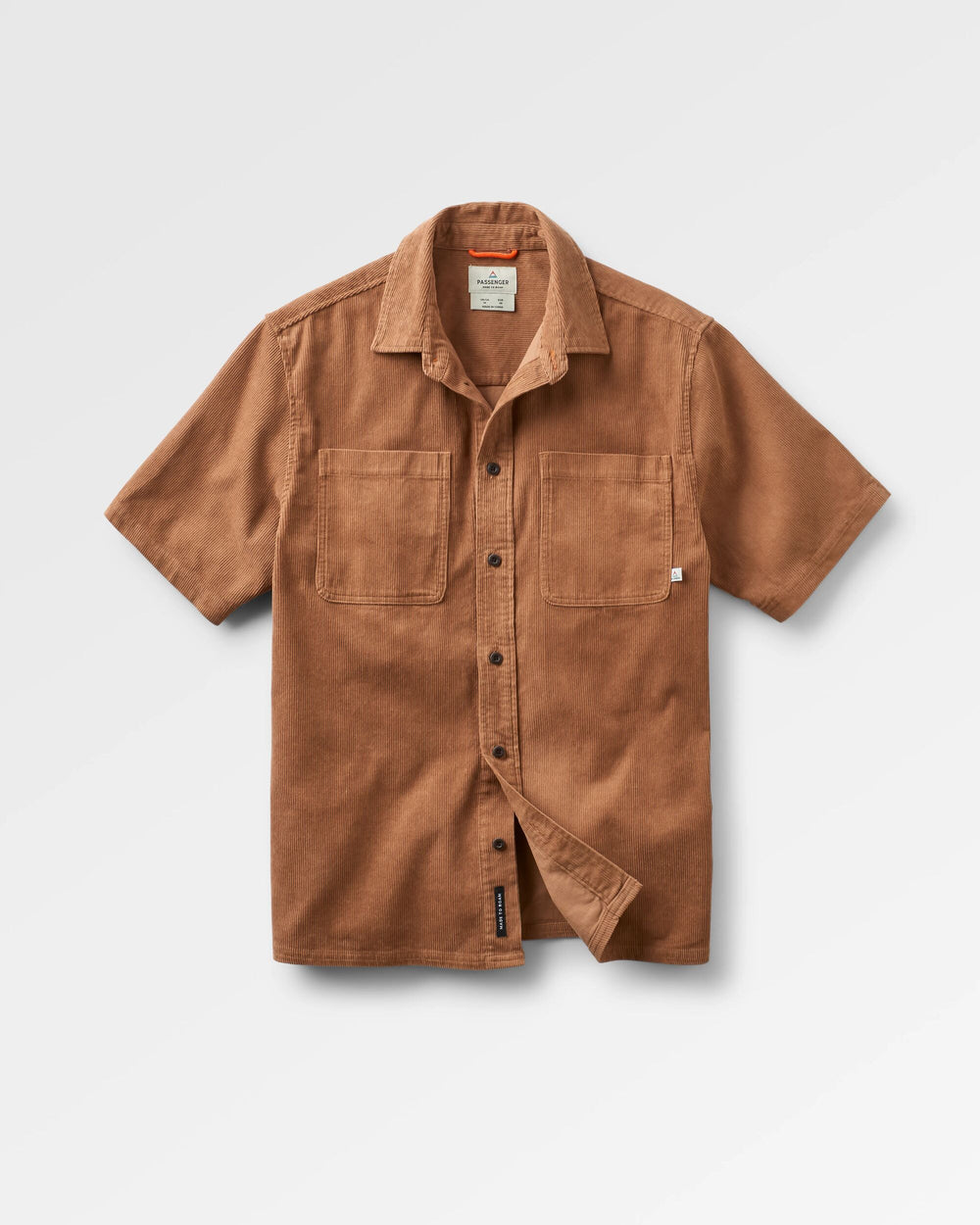 Backcountry Short Sleeve Cord Shirt Toffee – Passenger