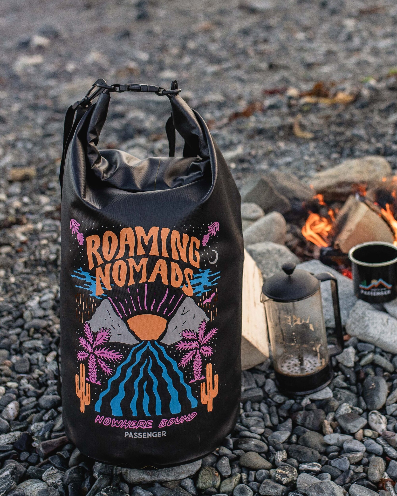 Tide 30L Recycled Dry Bag Roaming Nomads – Passenger